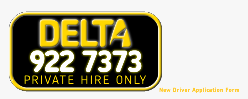 Delta Driver Logo - Delta Taxi Logo Png, Transparent Png , Transparent ...