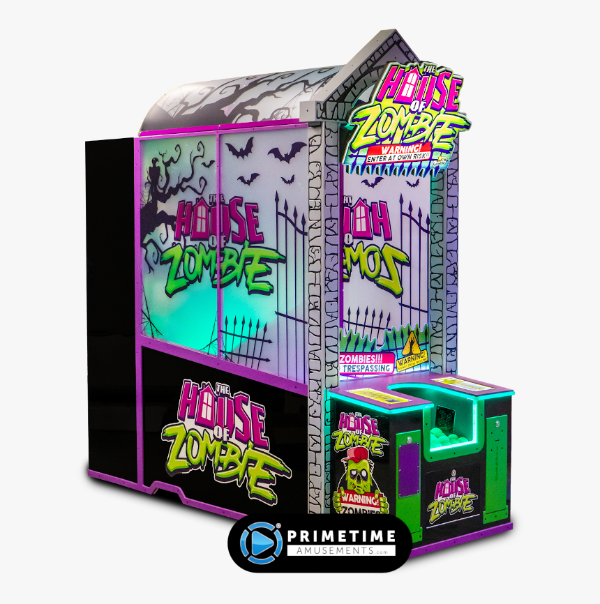The House Of Zombies Ball Throwing Redemption Game - Playset, HD Png ...