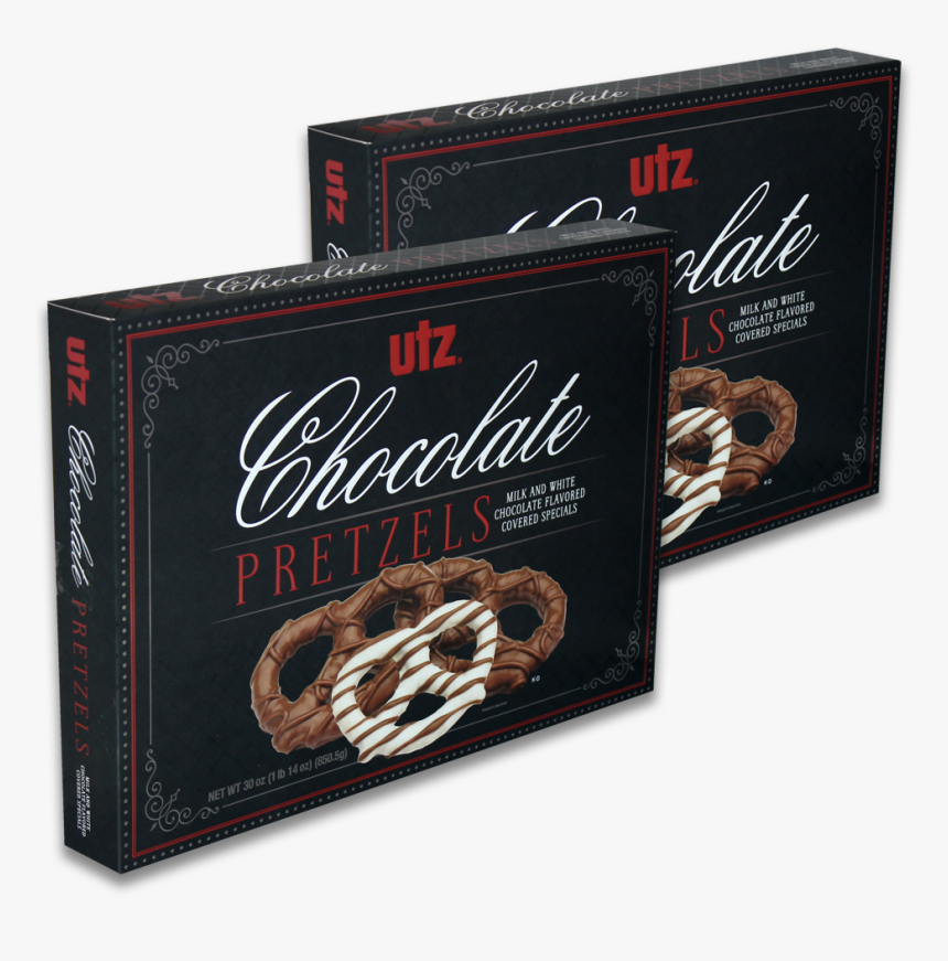 Utz Chocolate Pretzels, Milk & White Chocolate Flavored - Chocolate, HD ...
