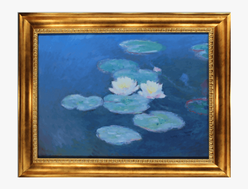 Monet Paintings Lily Pads, HD Png Download , Transparent Png Image ...