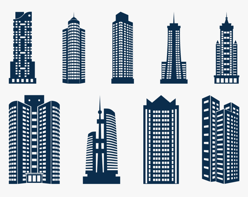 Download Building Skyline Icon Skyscraper Skyscrapers - Skyscraper Icon ...