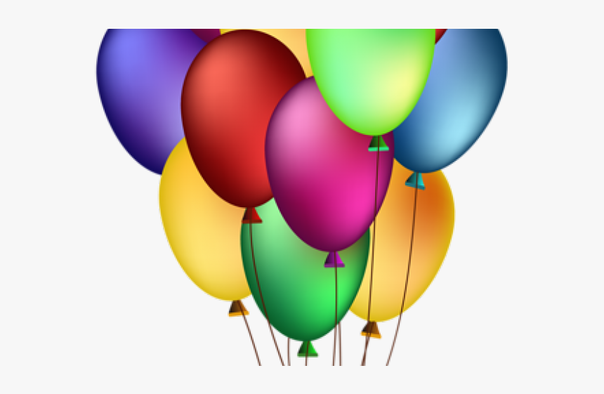 Balloon String Bunch Clipart, HD Png Download , Transparent Png Image ...
