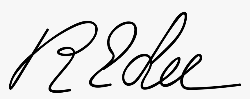 Robert E Lee Signature, HD Png Download , Transparent Png Image - PNGitem