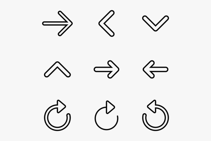Arrow Icons, HD Png Download , Transparent Png Image - PNGitem