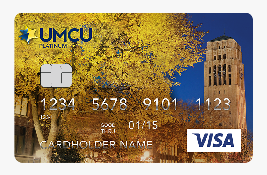 Credit Card Tree - Umcu Debit Card Options, HD Png Download ...
