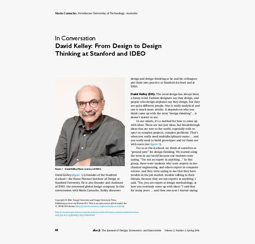 David Kelley Design Thinking Process, HD Png Download , Transparent Png ...