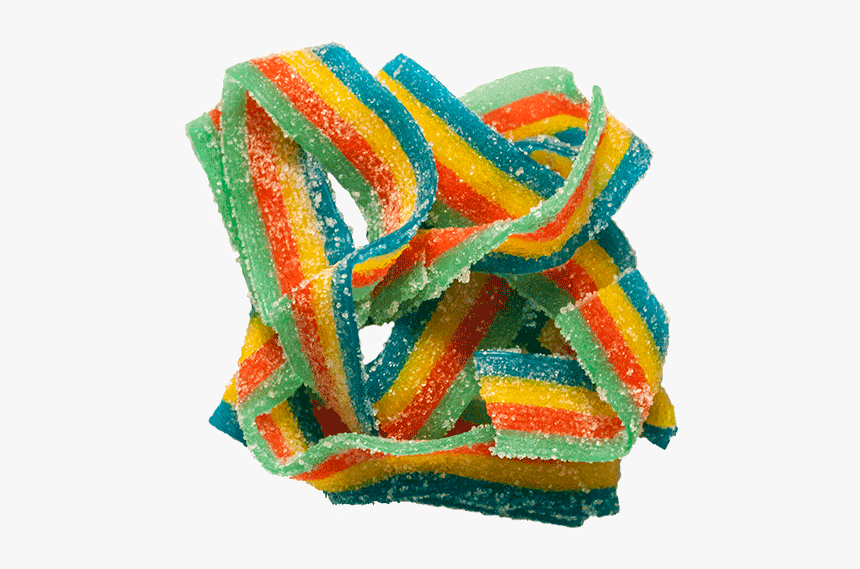 Cbd Rainbow Strips 150 Mg - Rainbow Candy Png, Transparent Png ...