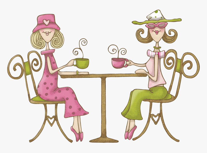 Women Tuesday Club Results - Ladies High Tea Cartoon, HD Png Download ...