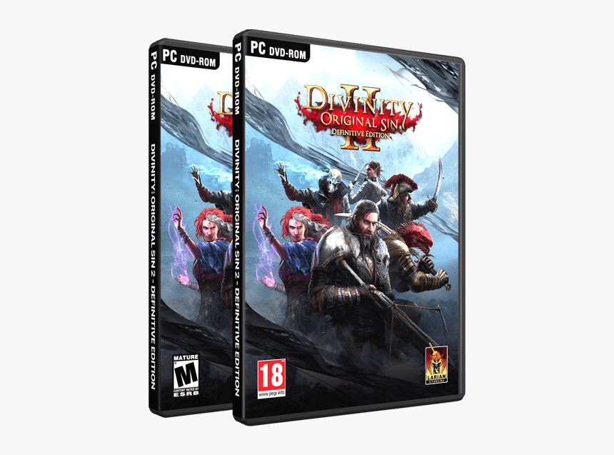 Cover - Divinity Original Sin 2 Definitive Edition Box Pc Game, HD Png ...