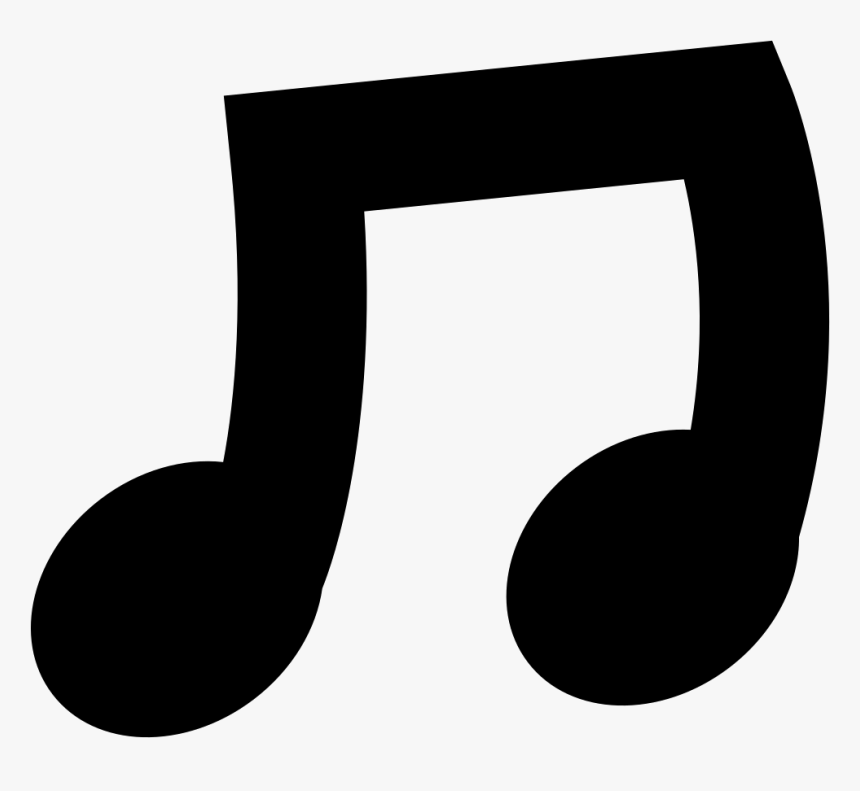 Connected Sixteenth Note - Nota De Musica Corchea, HD Png Download ...