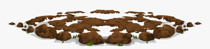 Mud Pencil And In - Mud Dirt Silhouette, HD Png Download , Transparent ...