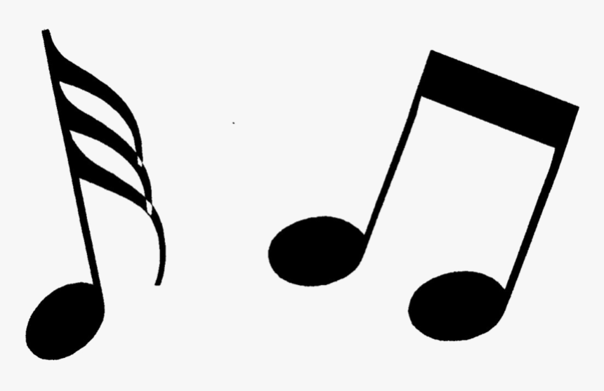 Musical Notes Clipart Black And White, HD Png Download , Transparent ...
