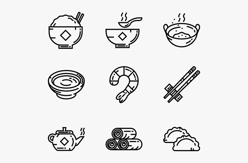 Asian Vector Food, HD Png Download , Transparent Png Image - PNGitem