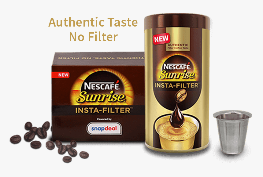 Nestle Sunrise Insta Filter Coffee, HD Png Download , Transparent Png ...