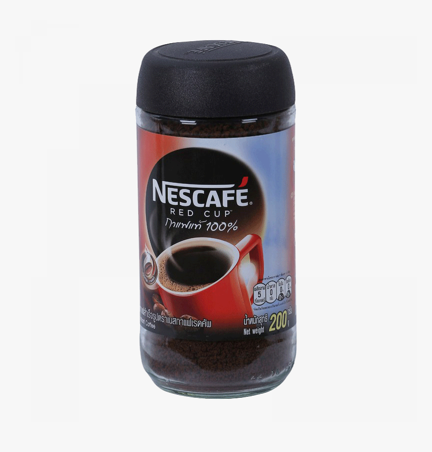 Nescafe Coffee Red Cup 200 Gm - Cold Coffee With Nescafe, HD Png ...