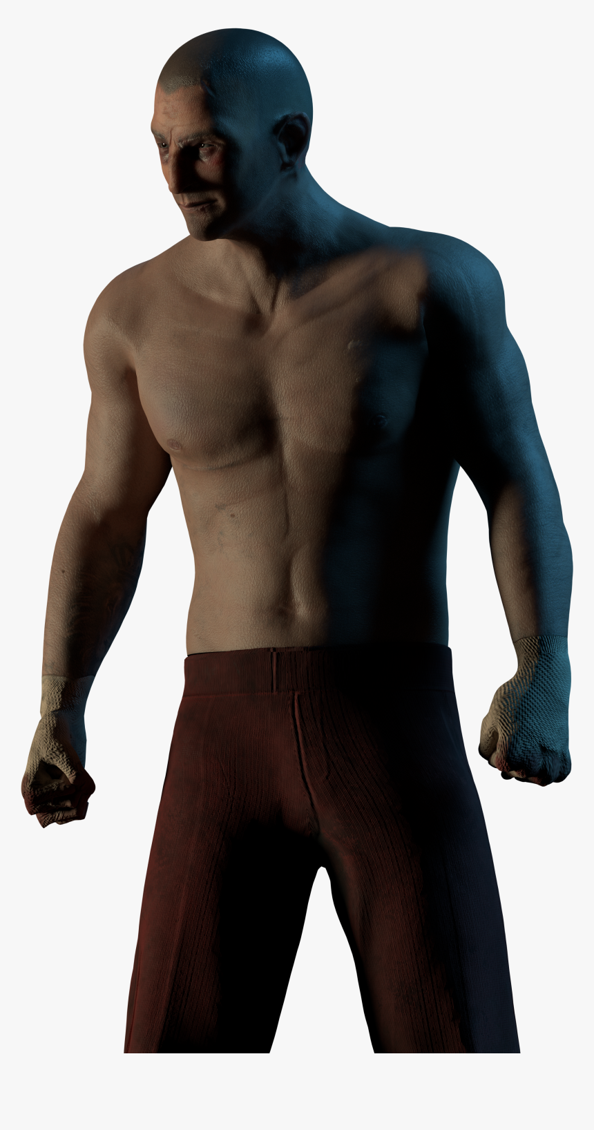 Transparent Shirtless Man Png - Dead By Daylight David King Shirtless ...