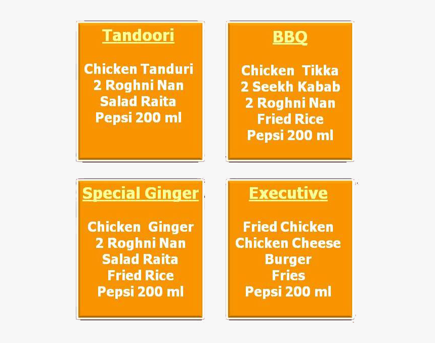 Picture - Lunch Menu In Pakistan, HD Png Download , Transparent Png ...