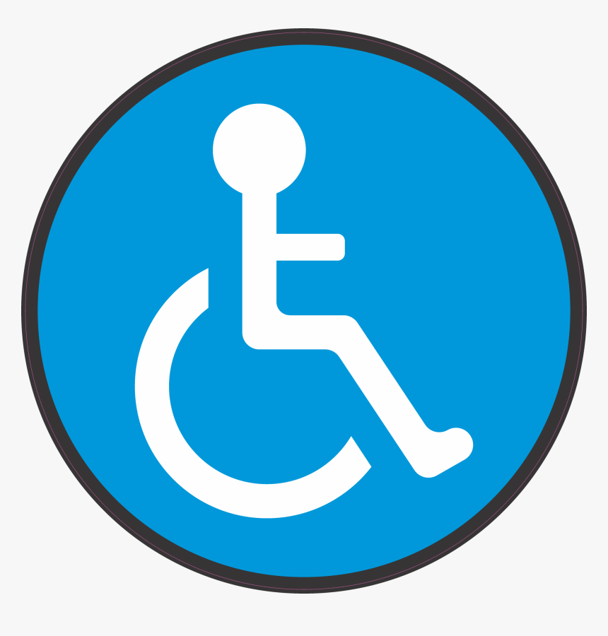 Handicap Floor Mark - Handicap Transparent Logo Png, Png Download ...