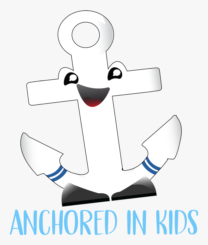 Kids Anchor Black Outline, HD Png Download , Transparent Png Image ...