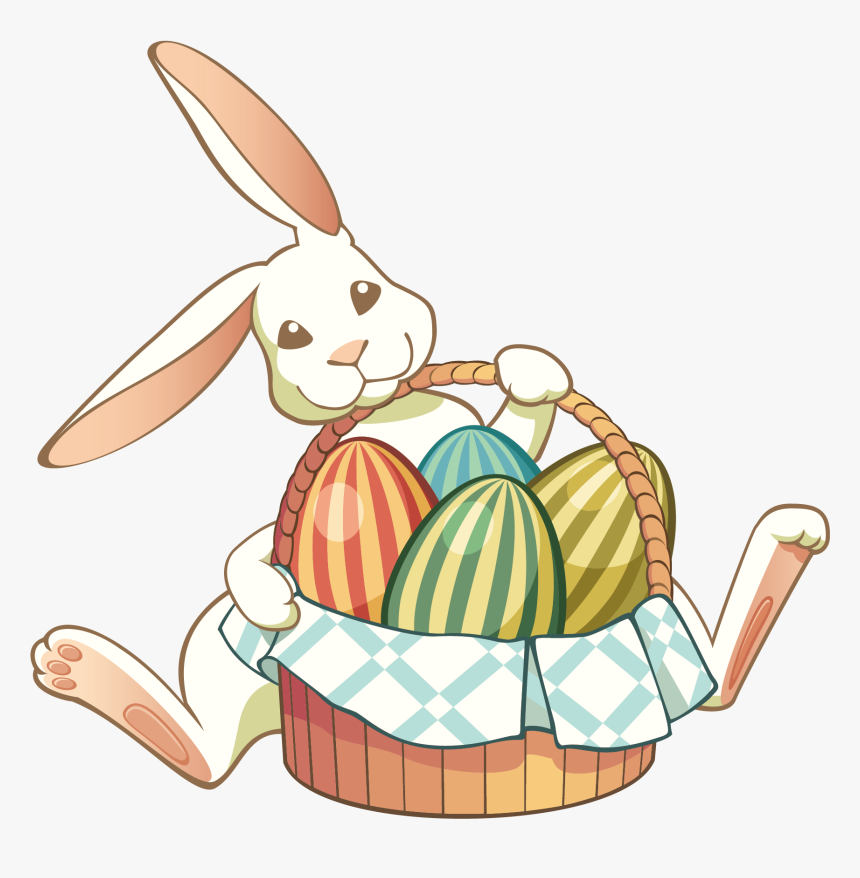 Egg Bunnies Easter Bunny Lent Free Hd Image Clipart - Easter Bunny And ...