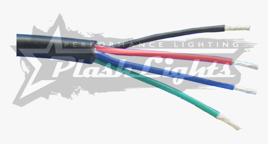 18awg Rgb 4 Conductor Wire - Army Boss, HD Png Download , Transparent ...