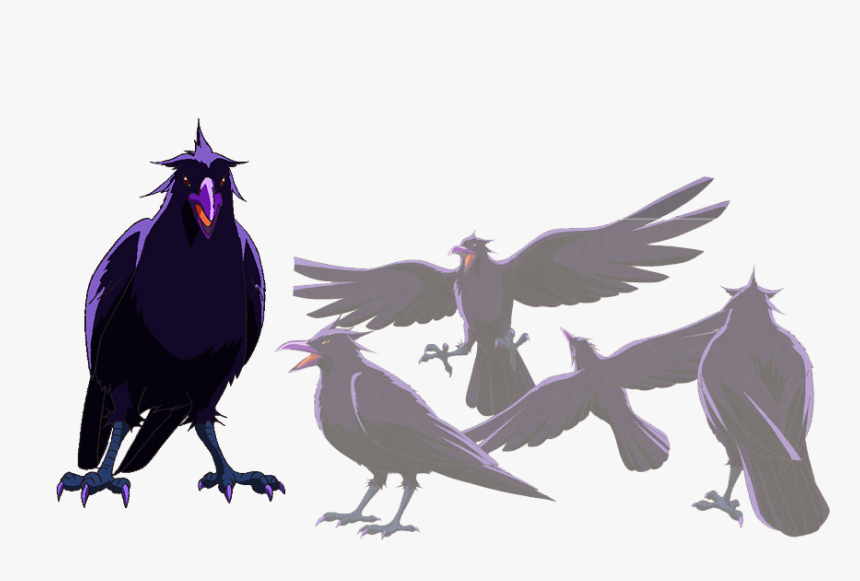Anime Crow Png, Transparent Png , Transparent Png Image - PNGitem