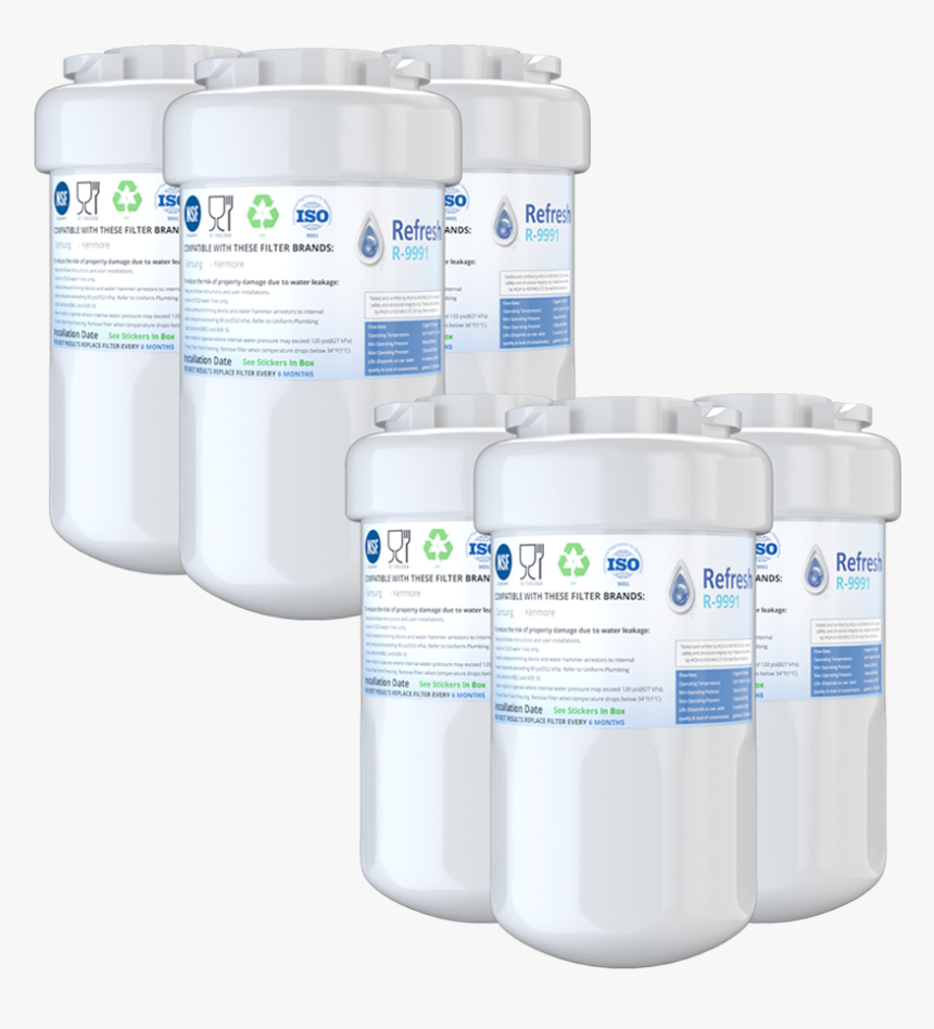 Refresh R-9991 Replacement Water Filter - Plastic, HD Png Download ...