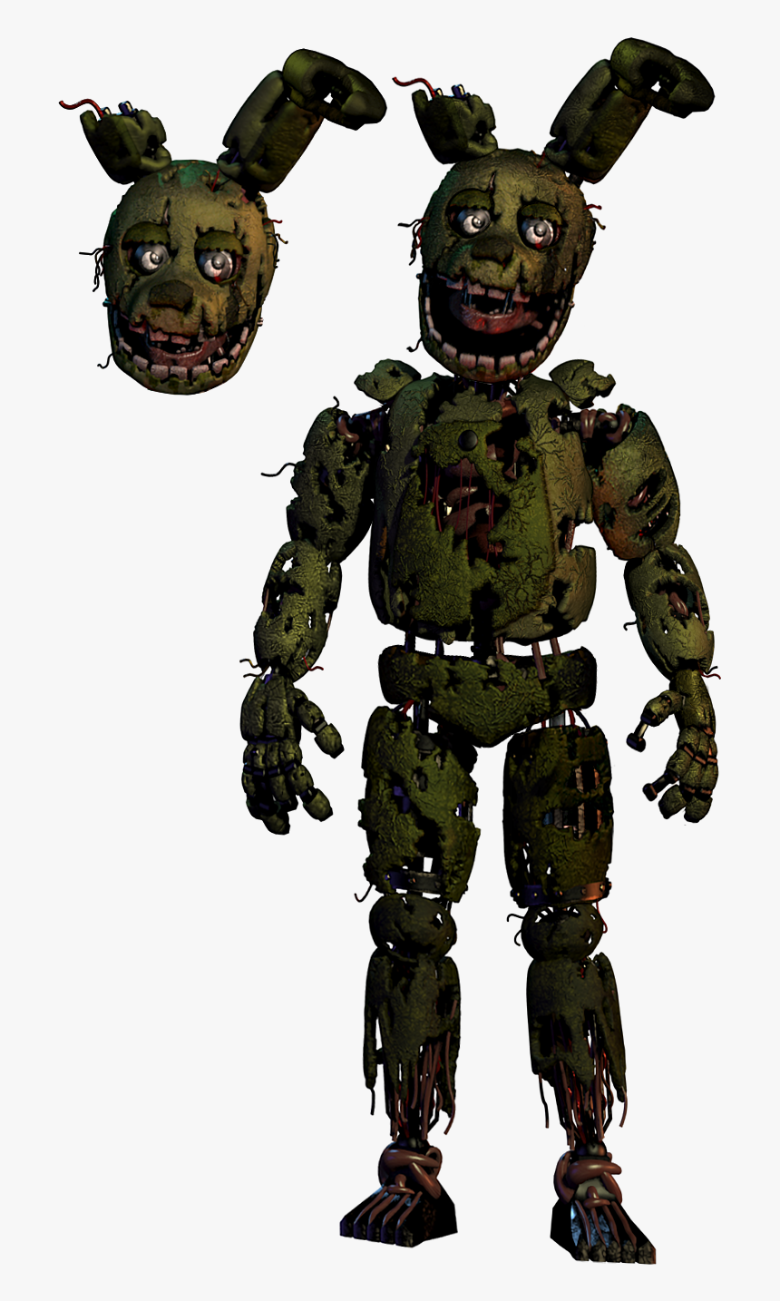 Springtrap Face, HD Png Download , Transparent Png Image - PNGitem