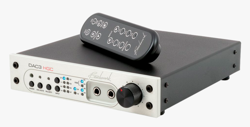Dac3 Hgc Silver Remote16 - Benchmark Dac3 Dx, HD Png Download ...