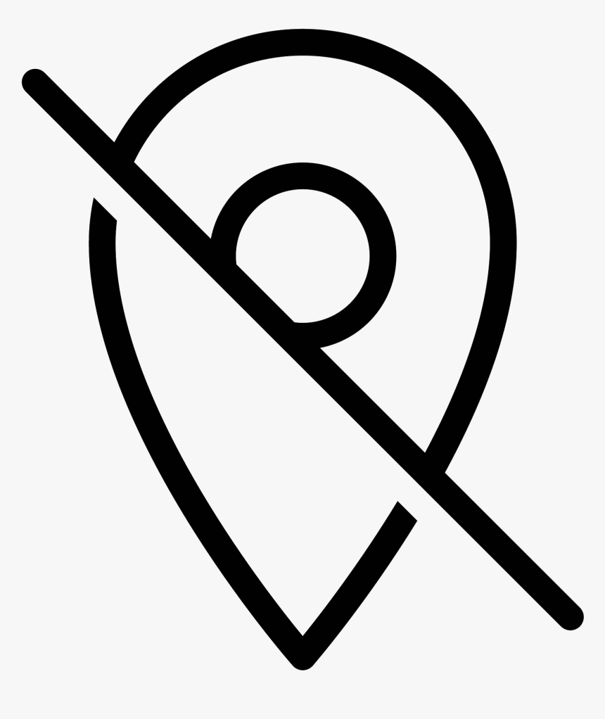 Marker Off Icon - Icon, HD Png Download , Transparent Png Image - PNGitem