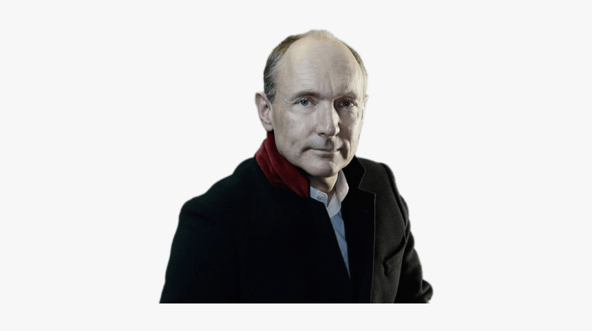 Sir Tim Bernerslee Posing - Tim Berners Lee Png, Transparent Png ...
