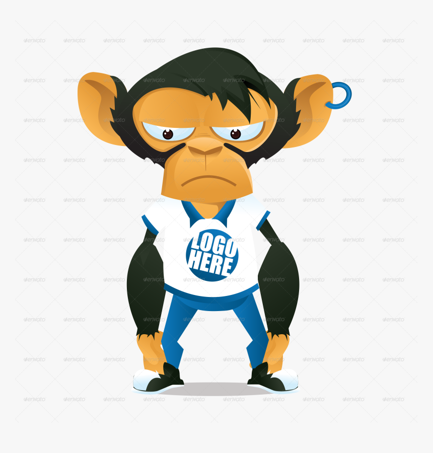 Cartoon Of Monkey Money, HD Png Download , Transparent Png Image - PNGitem