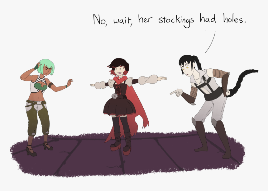 [ img] - Rwby Ruby X Tyrian, HD Png Download , Transparent Png Image ...