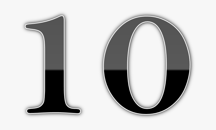 10 Number Png Image File - Circle, Transparent Png , Transparent Png ...
