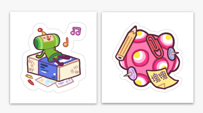 Katamari Stickers, HD Png Download , Transparent Png Image - PNGitem