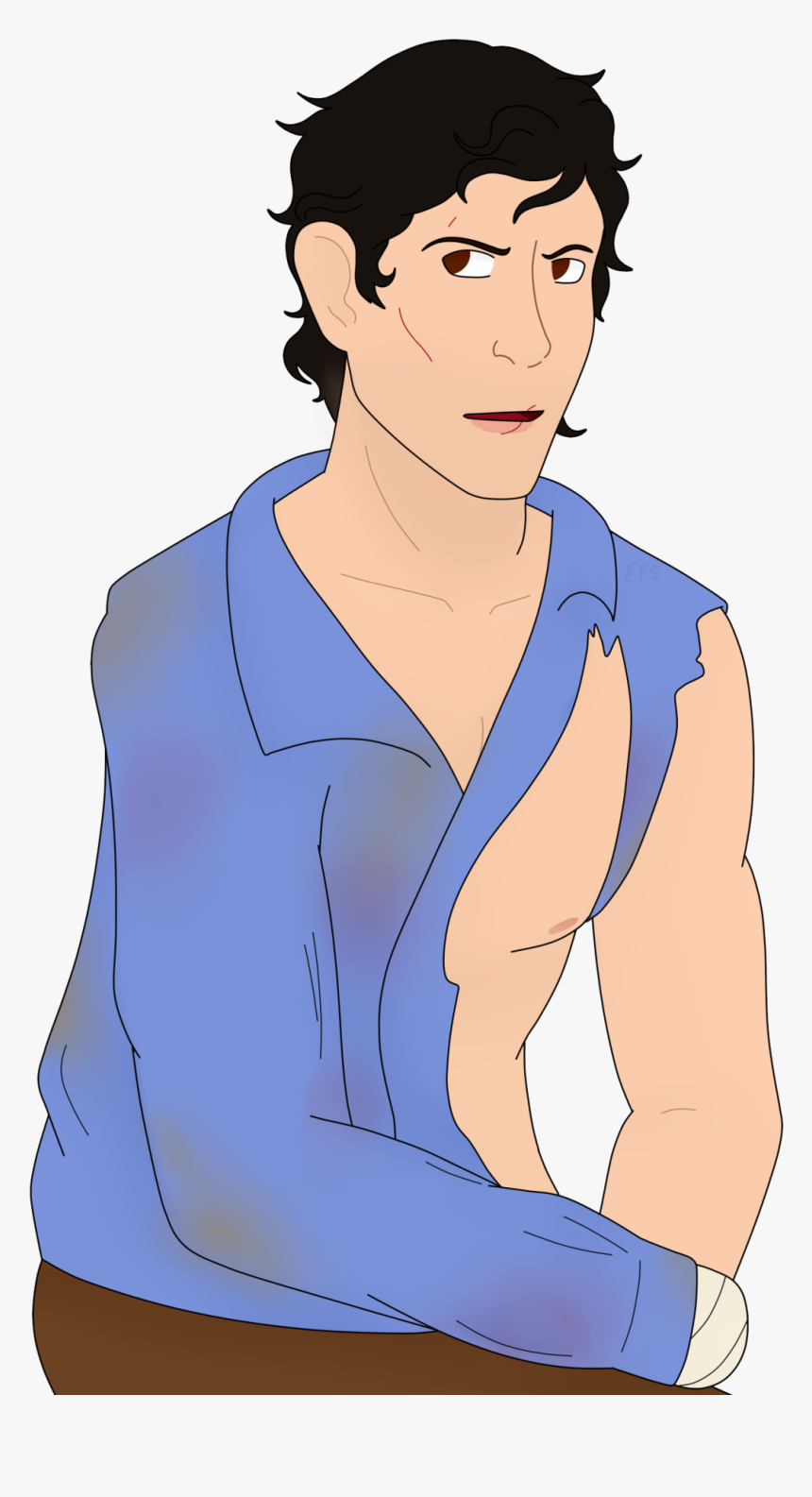 I Love Ash Williams And I Never Want That To Change - Cartoon, HD Png ...