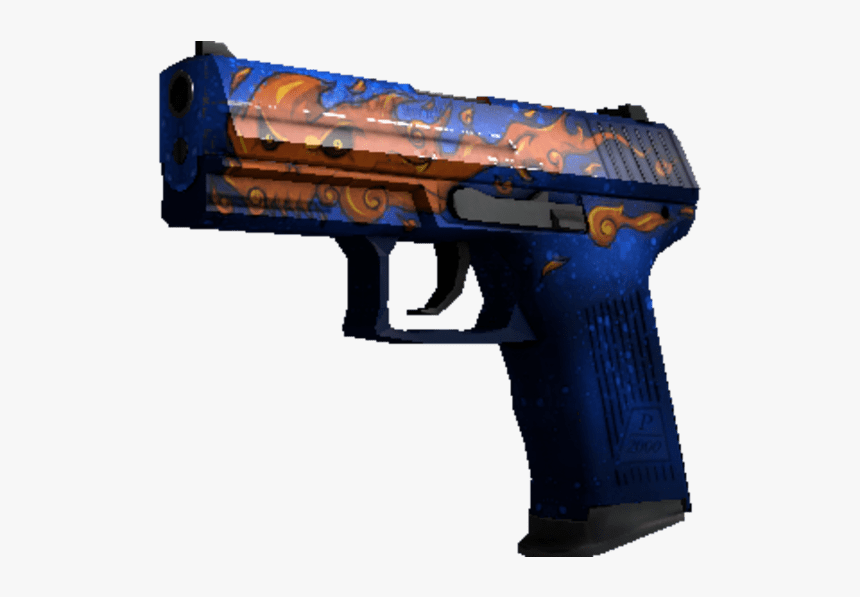 Csgo P2000 Fire Elemental, HD Png Download , Transparent Png Image ...