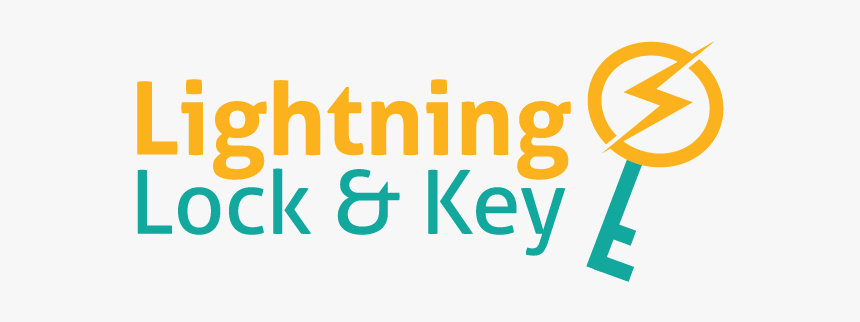 Logo Design By Ana Design For Lightning Lock & Key - Big Thought, HD ...