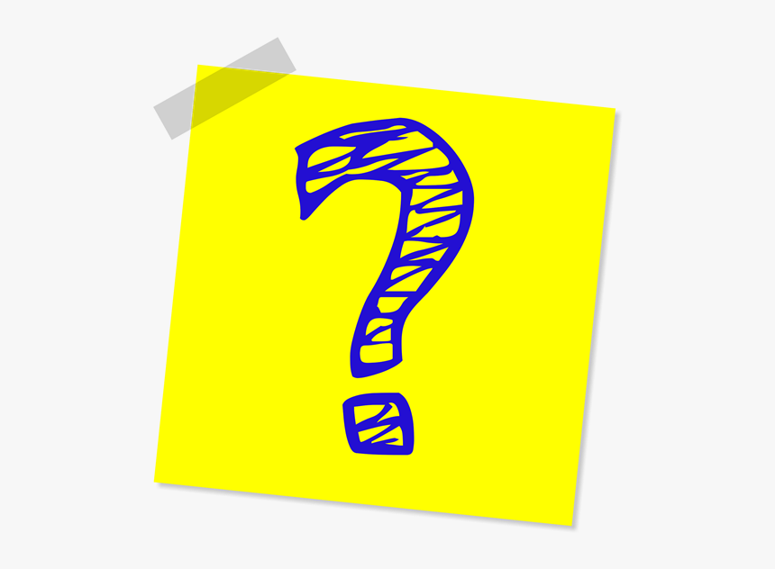 Yellow Question Marks Png Transparent, Png Download , Transparent Png ...