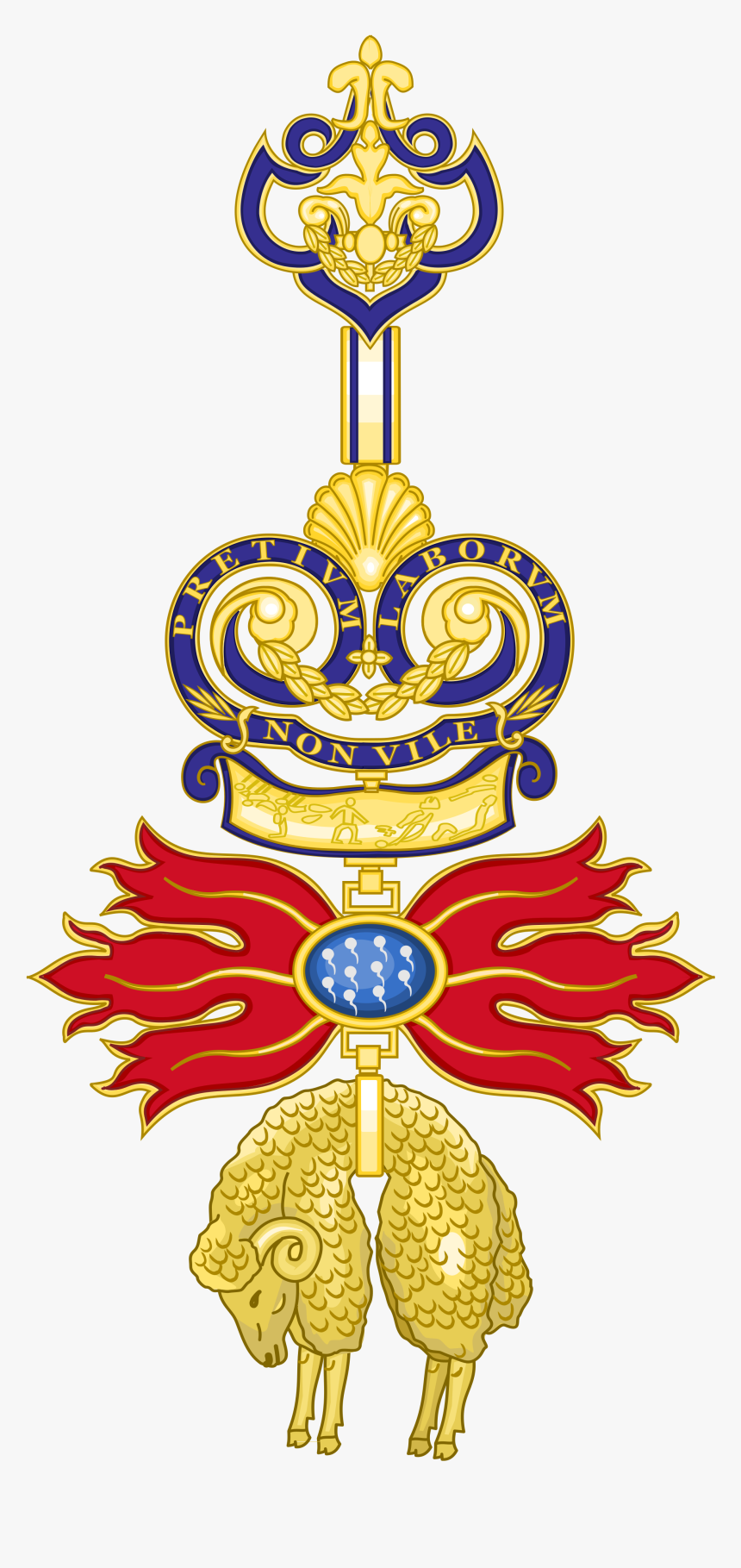 Insignia Of The Order Of The Golden Fleece , Png Download - Order Of ...
