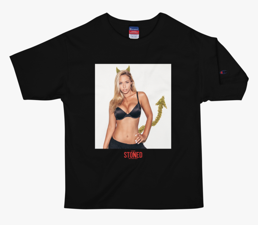 Categorystoned Devil Printfile Front Mockup Front Wrinkled, HD Png Download , Transparent Png ...