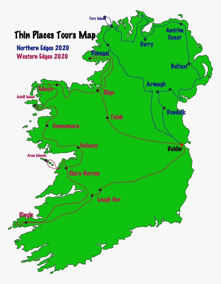 Diocese Of Ireland Map, HD Png Download , Transparent Png Image - PNGitem