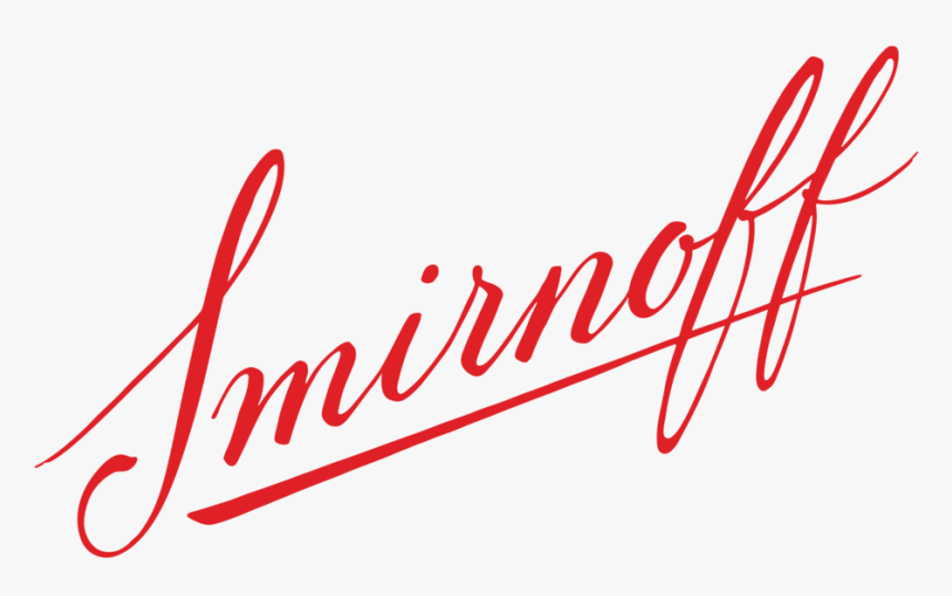 Smirnoff New Logo Red - Calligraphy, HD Png Download , Transparent Png ...