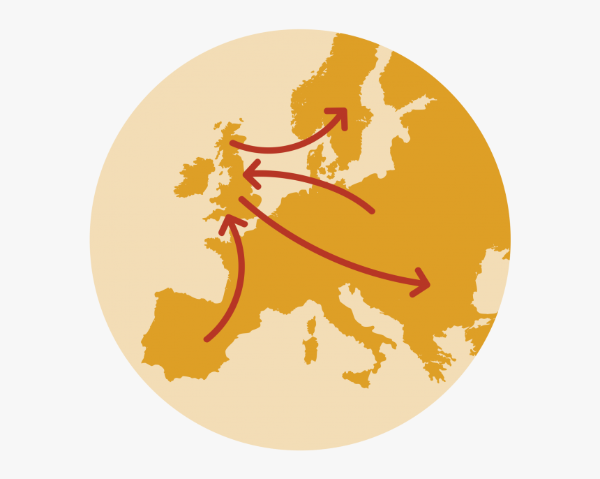 Transparent Brexit Png - Simple Map Of Europe Black And White, Png ...