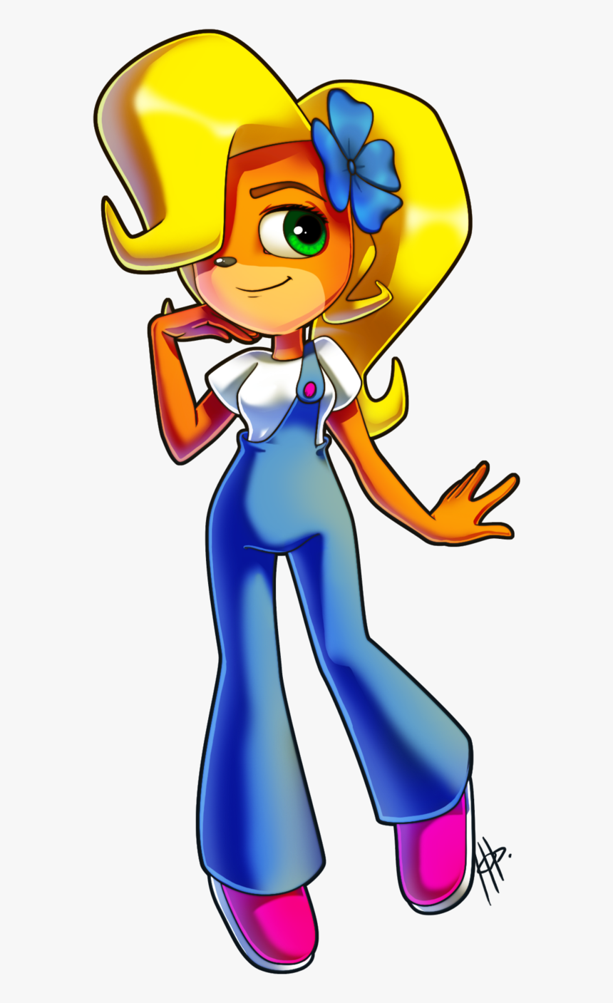 Coco Bandicoot - Crash Bandicoot Girl Characters, HD Png Download ...