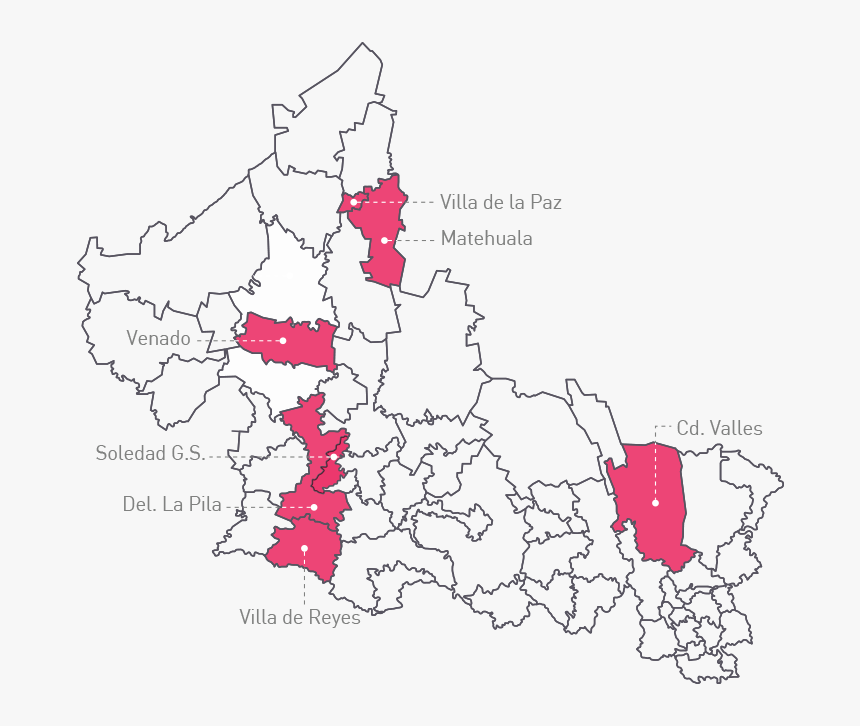Mapa Slp Localizacion - Atlas, HD Png Download , Transparent Png Image ...