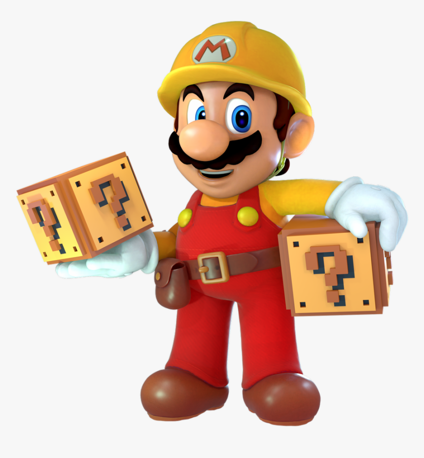 Goty-mario - Mario Maker Action Figure, HD Png Download , Transparent ...