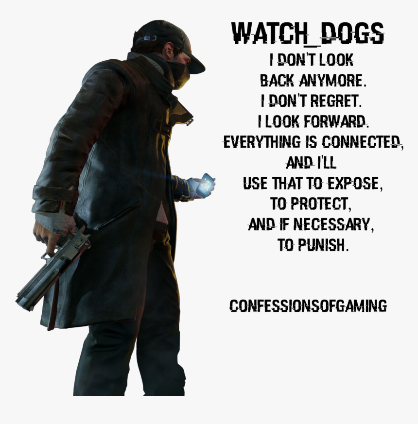Watch Dogs Game Quotes, HD Png Download , Transparent Png Image - PNGitem