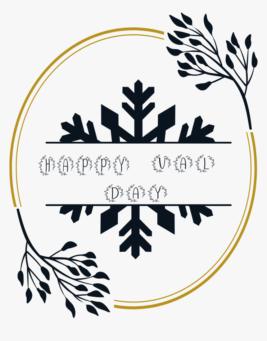 Snowflake Monogram, HD Png Download , Transparent Png Image - PNGitem