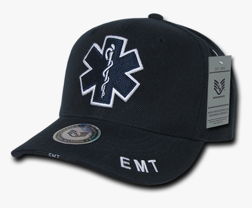 Emt Cap Cross Blue - Paramedic Hat, HD Png Download , Transparent Png ...